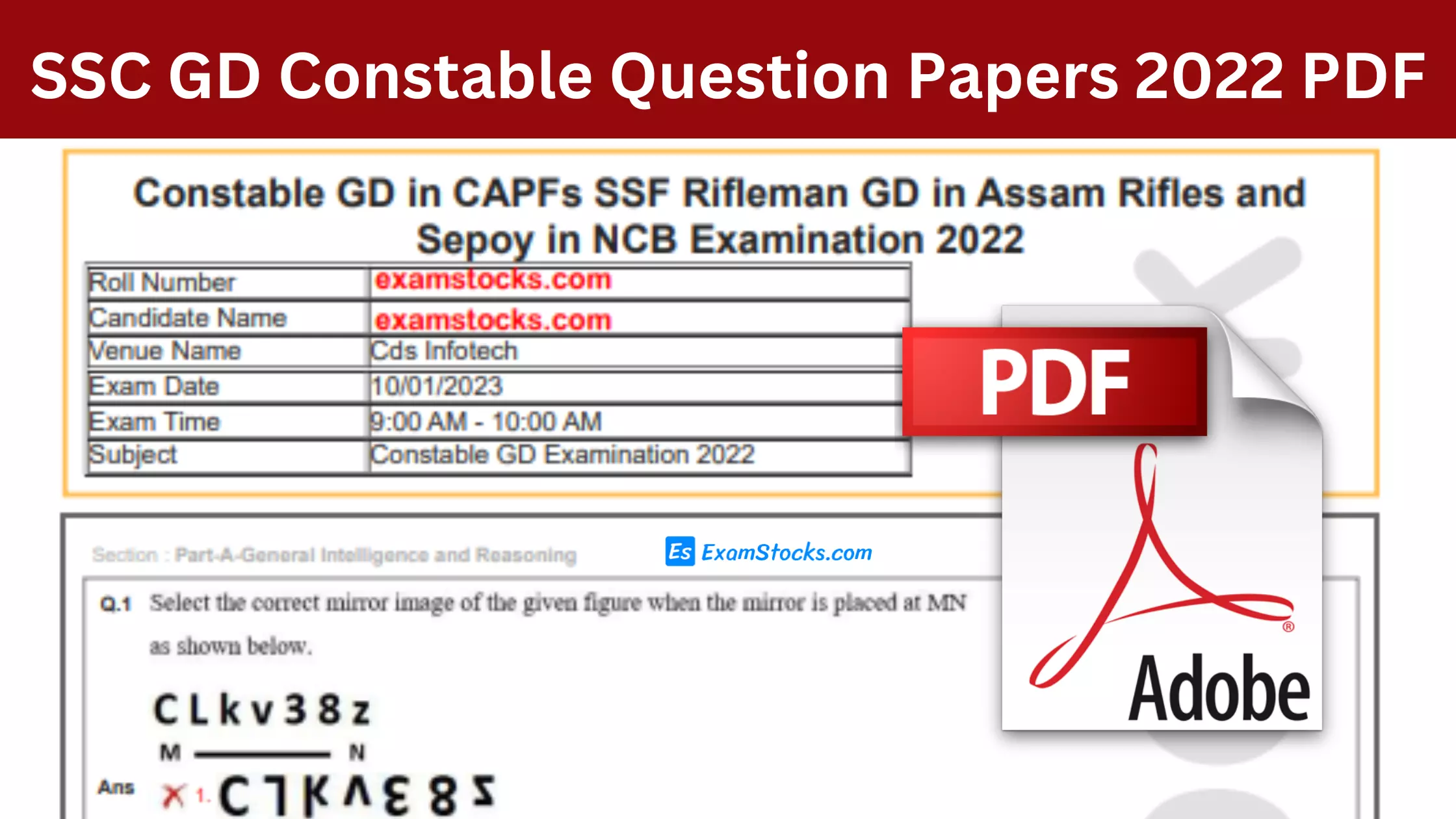 Ssc Gd Model Paper 2023 Archives Exam Stocks Ssc Gd Model Paper 2023 Archives Exam Stocks